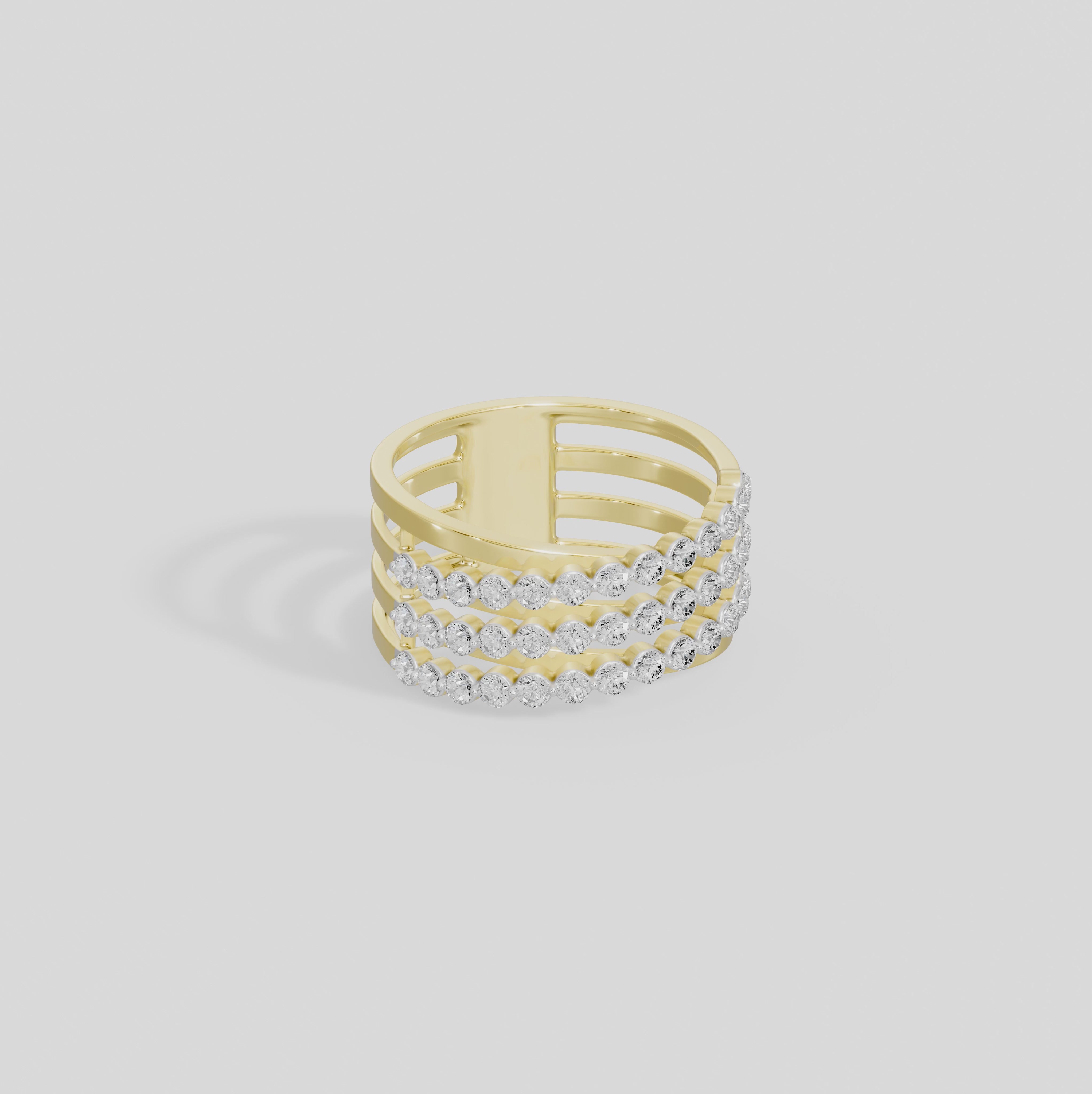 Stackburst - Lab Diamond Ring – Error Jewelry
